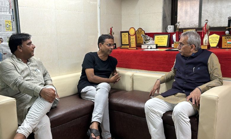 Read "Heartfelt thanks to MLA Amin Patel for visiting our new office ...