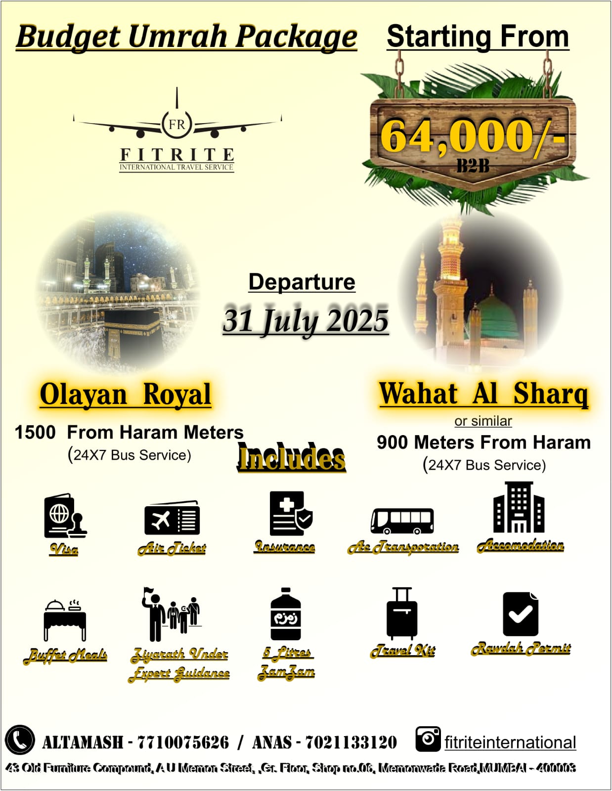 Read BUDGET UMRAH PACKAGE - Gallinews India